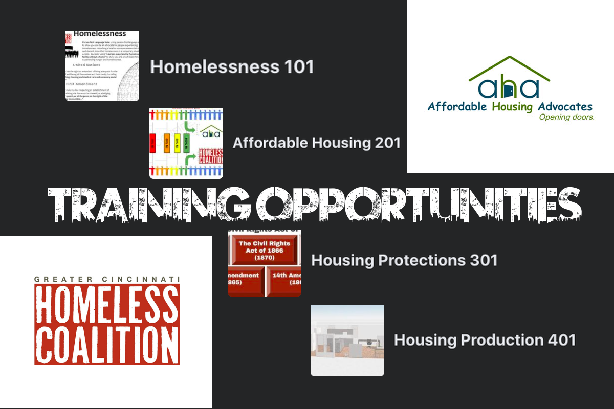 Training Opportunities – Greater Cincinnati Homeless Coalition